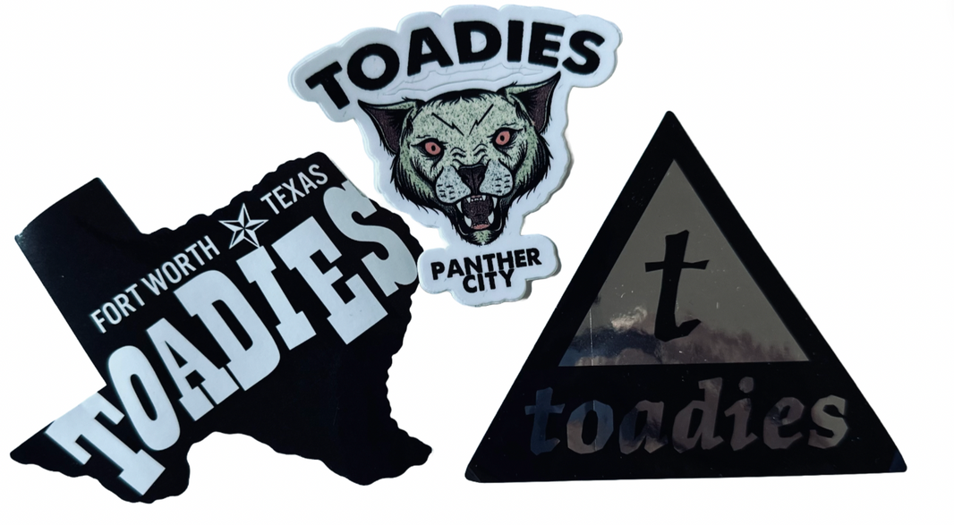 Patches, pins, stickers, magnets – Toadies Official